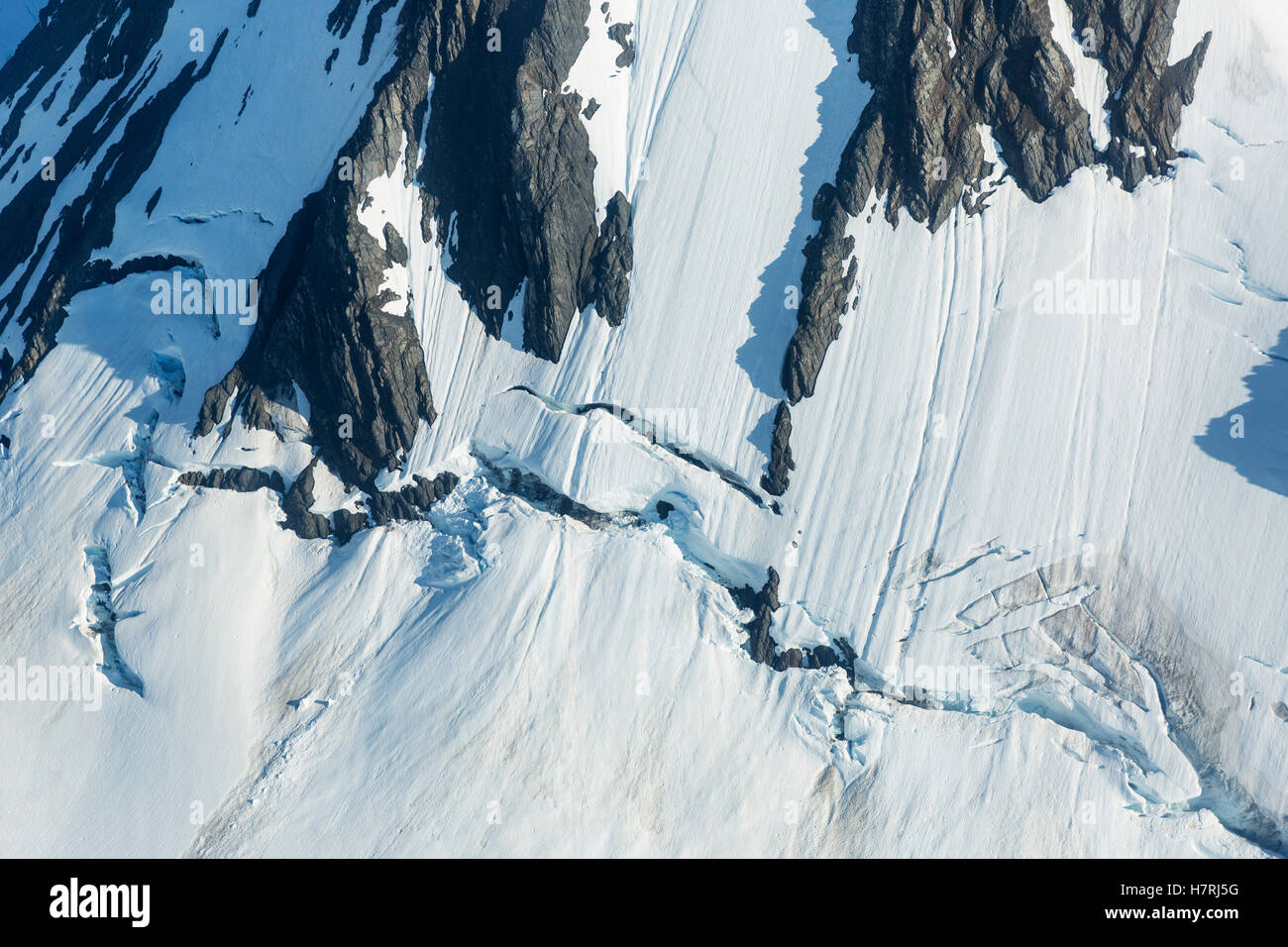 Aerial avalanche hi-res stock photography and images - Alamy