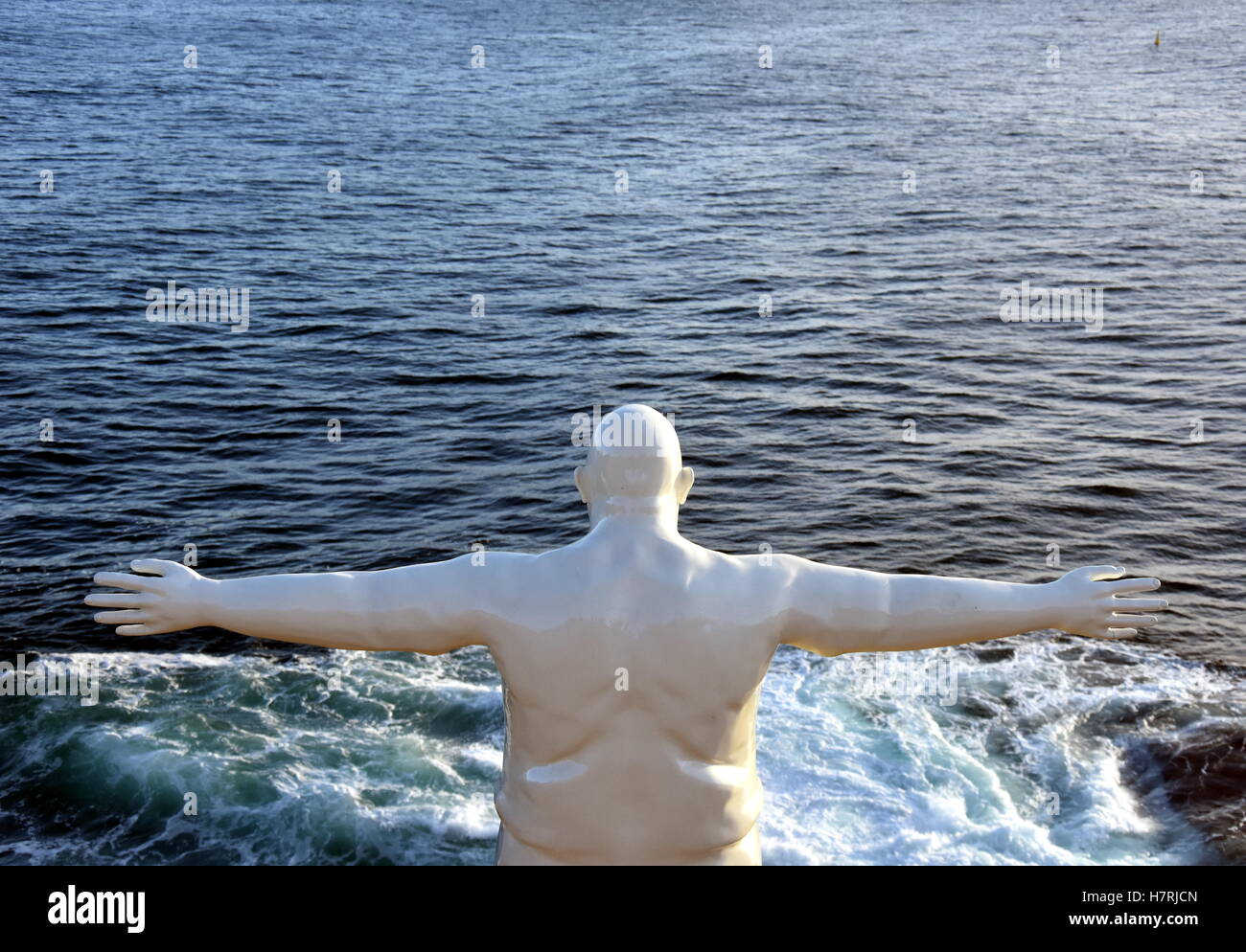 Sydney, Australia - Nov 6, 2016. Cathyann Coady: Dave. Sculpture by the ...