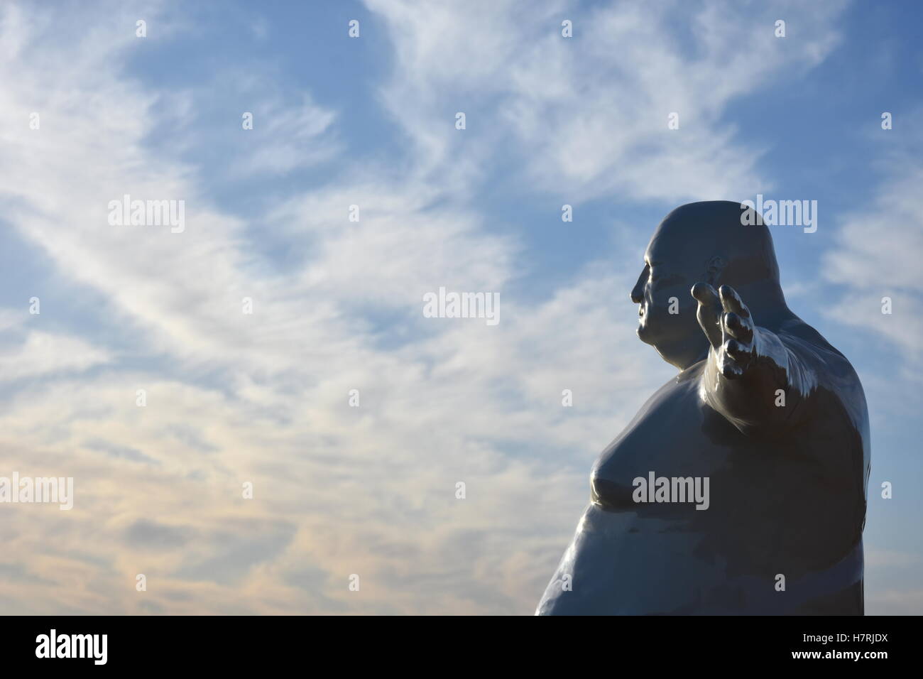 Sydney, Australia - Nov 6, 2016. Cathyann Coady: Dave. Sculpture by the ...