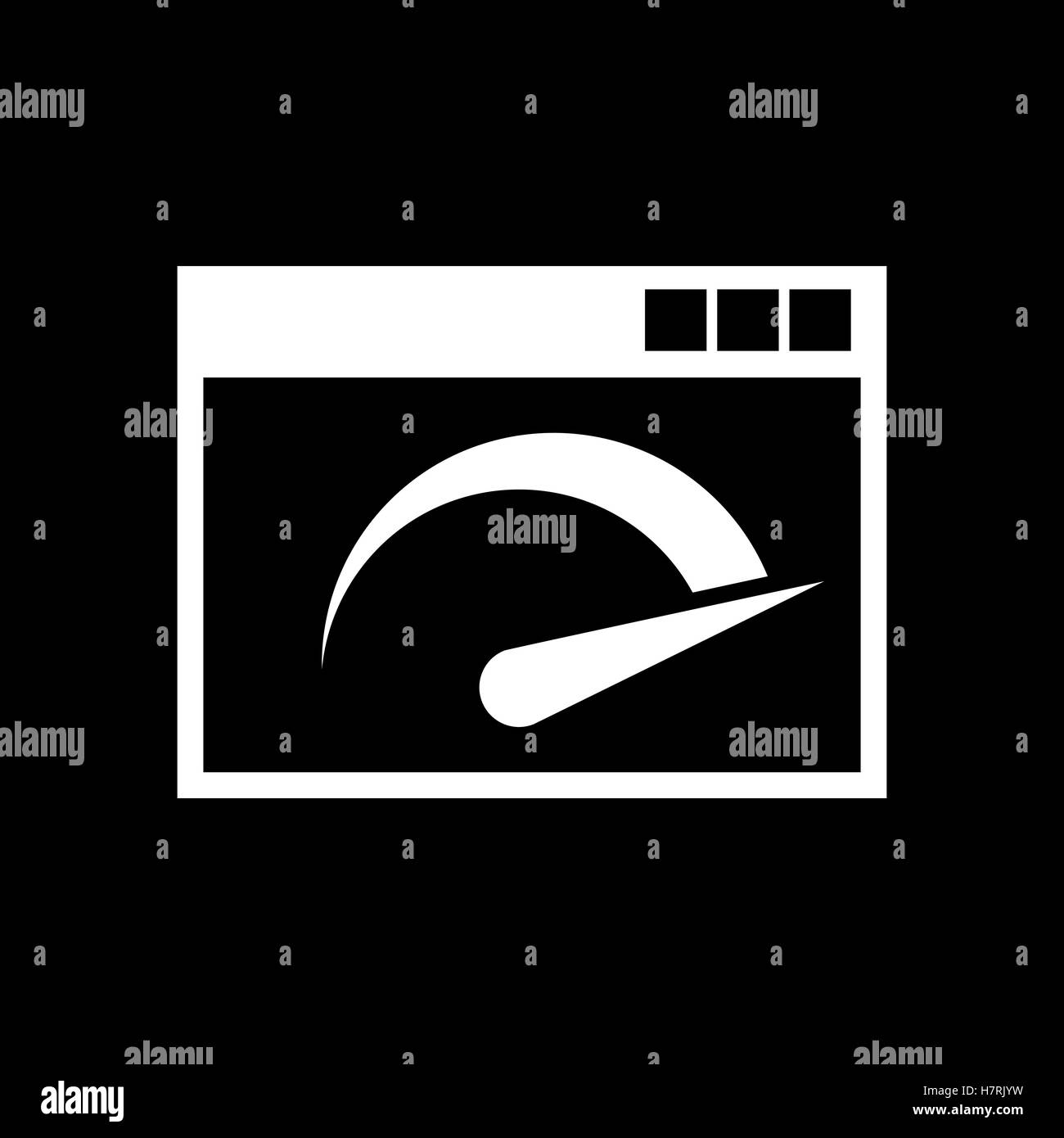 Speed internet test icon. vector design. Speed test symbol. web ...