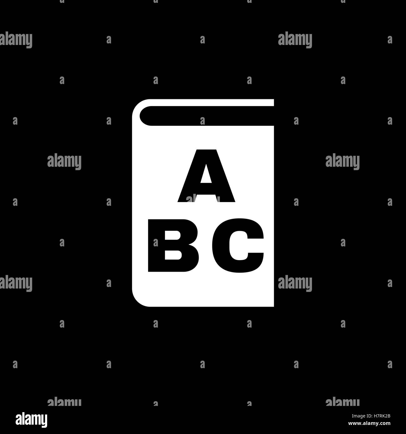 Alphabet icon. vector design. Library and ABC, Alphabet symbol. web ...