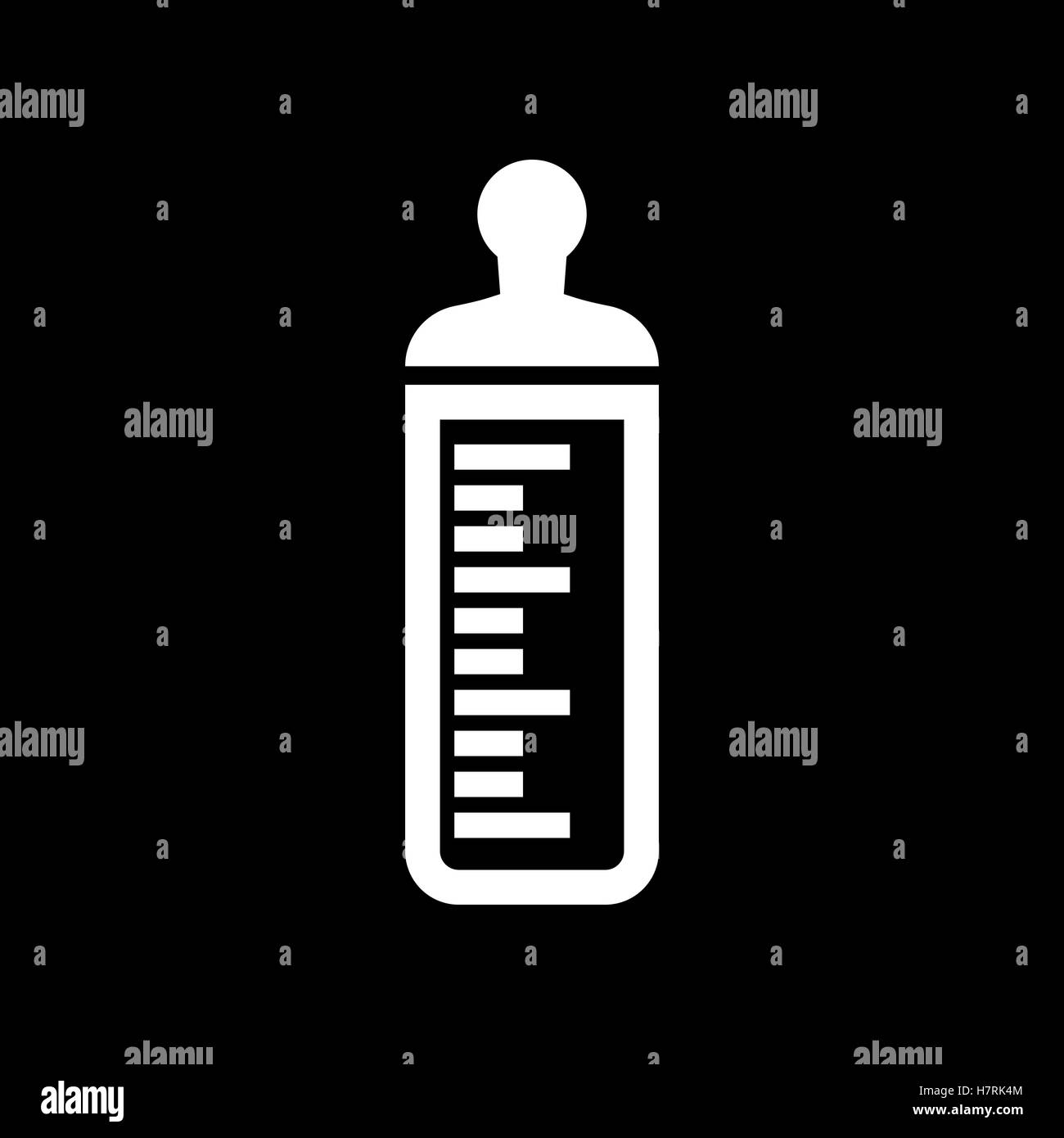 Baby bottle icon. Baby milk bottle design. baby water bottle symbol ...