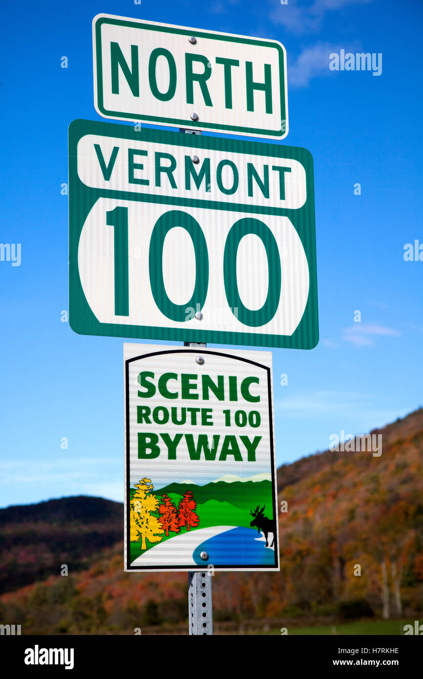 Vermont sign hi-res stock photography and images - Alamy