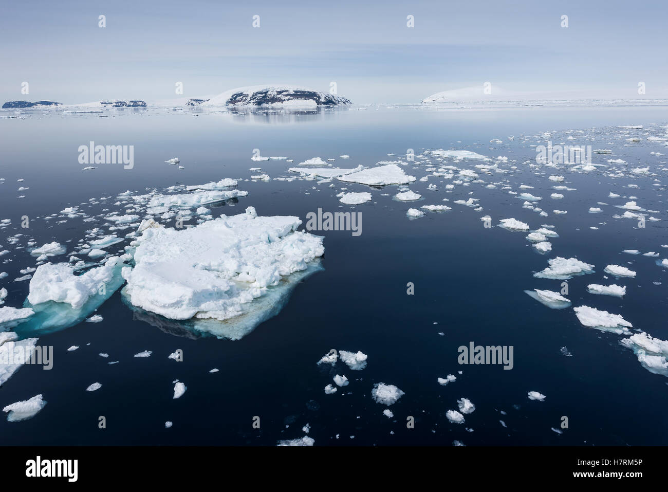 Brash ice; Antarctica Stock Photo - Alamy