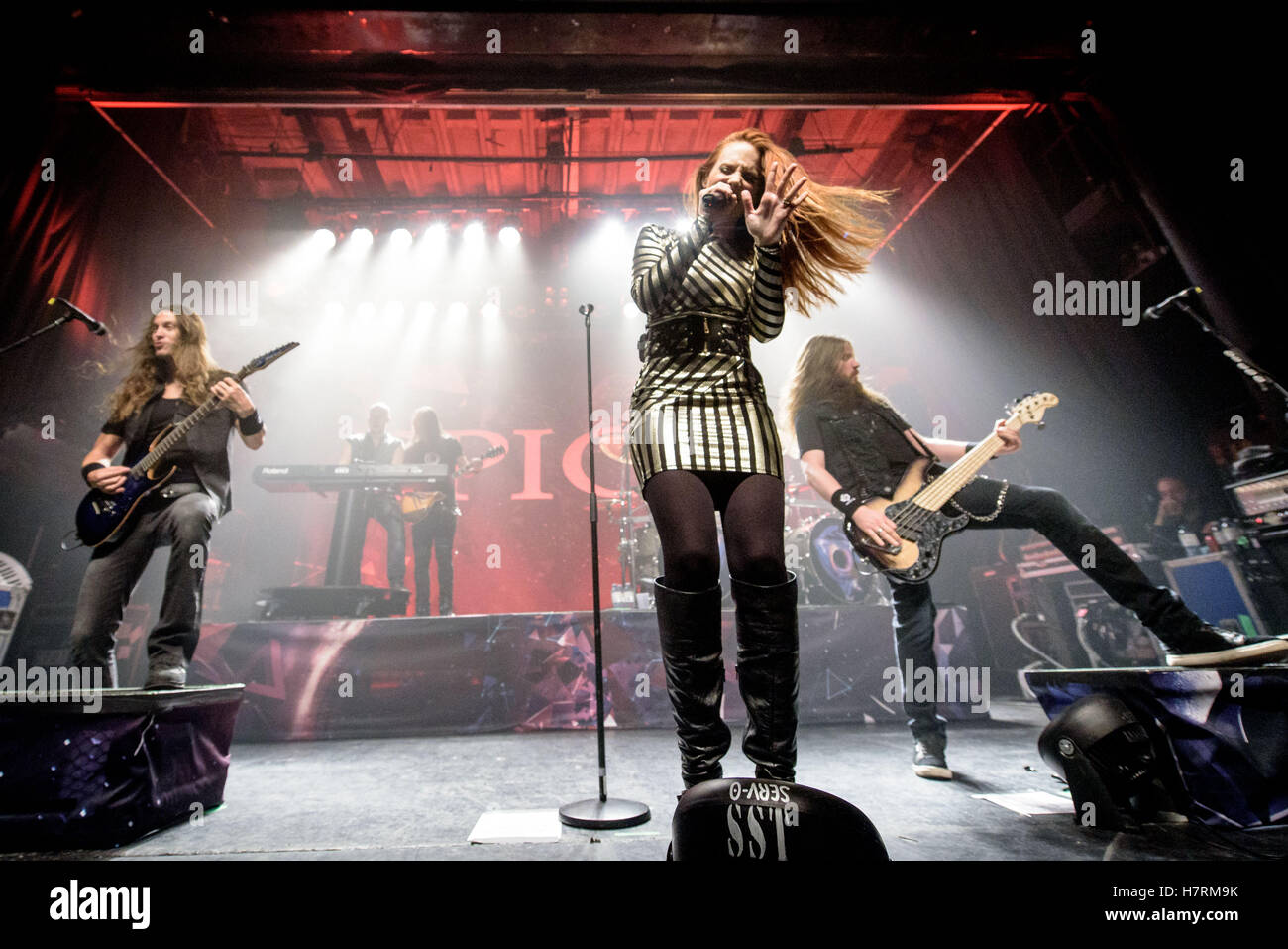 Toronto, Ontario, Canada. 6th Nov, 2016. Dutch symphonic metal band ...