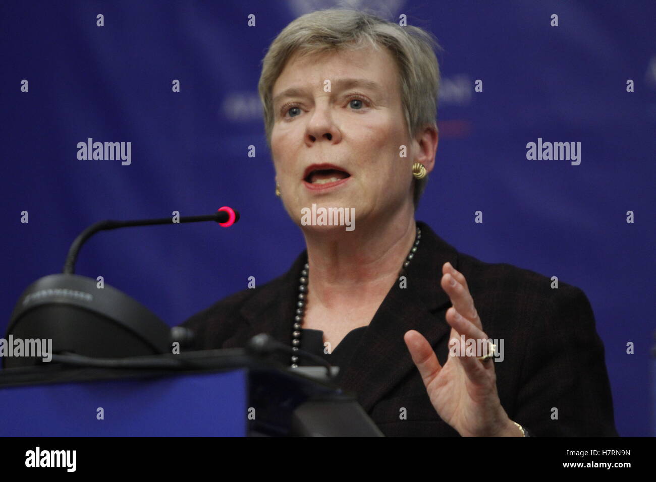 Bucharest, Romania. 7th November, 2016. NATO Deputy Secretary General ...