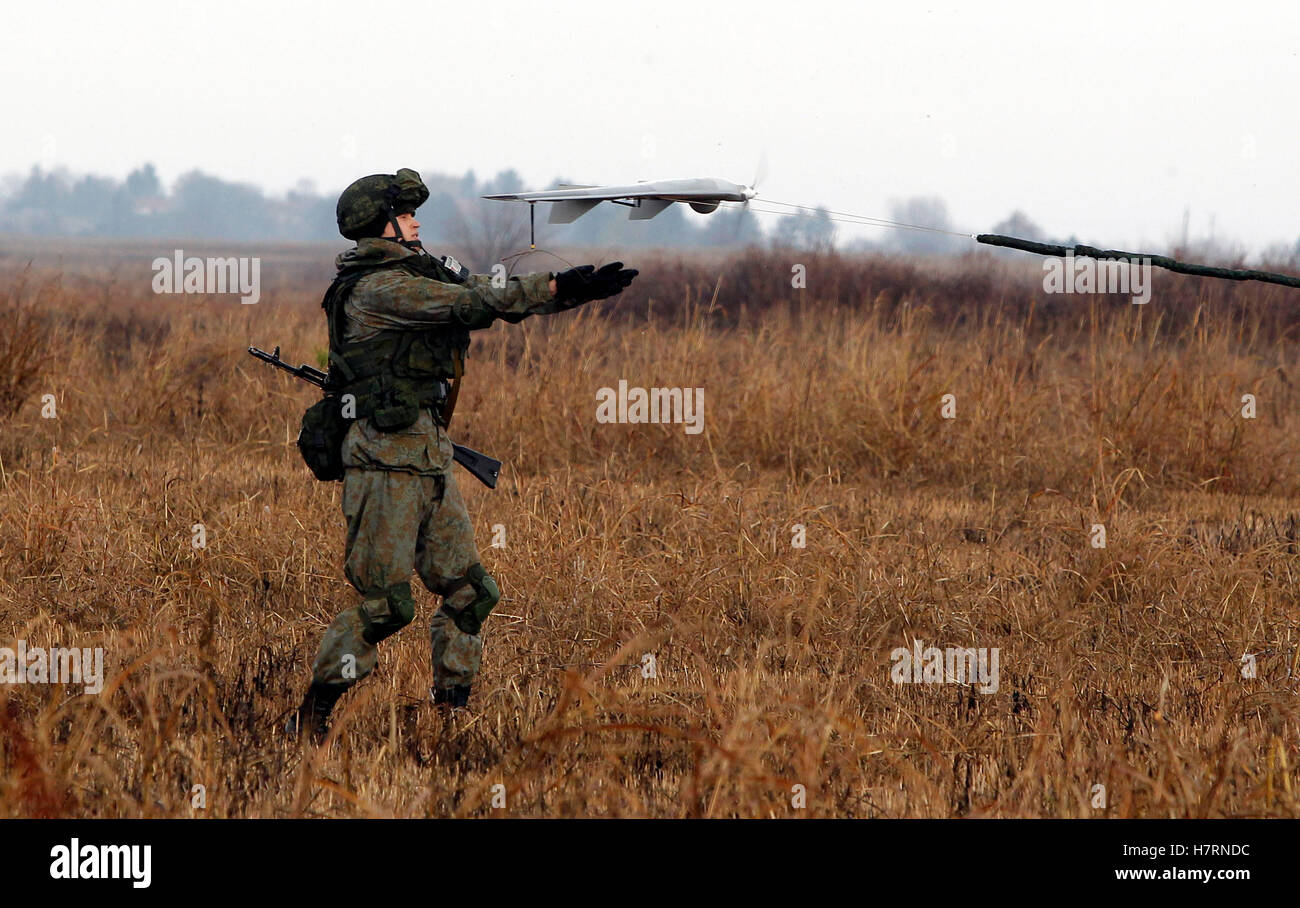 Kovin, Serbia. 7th November, 2016. Belgrade, Belarusian and Serbian ...