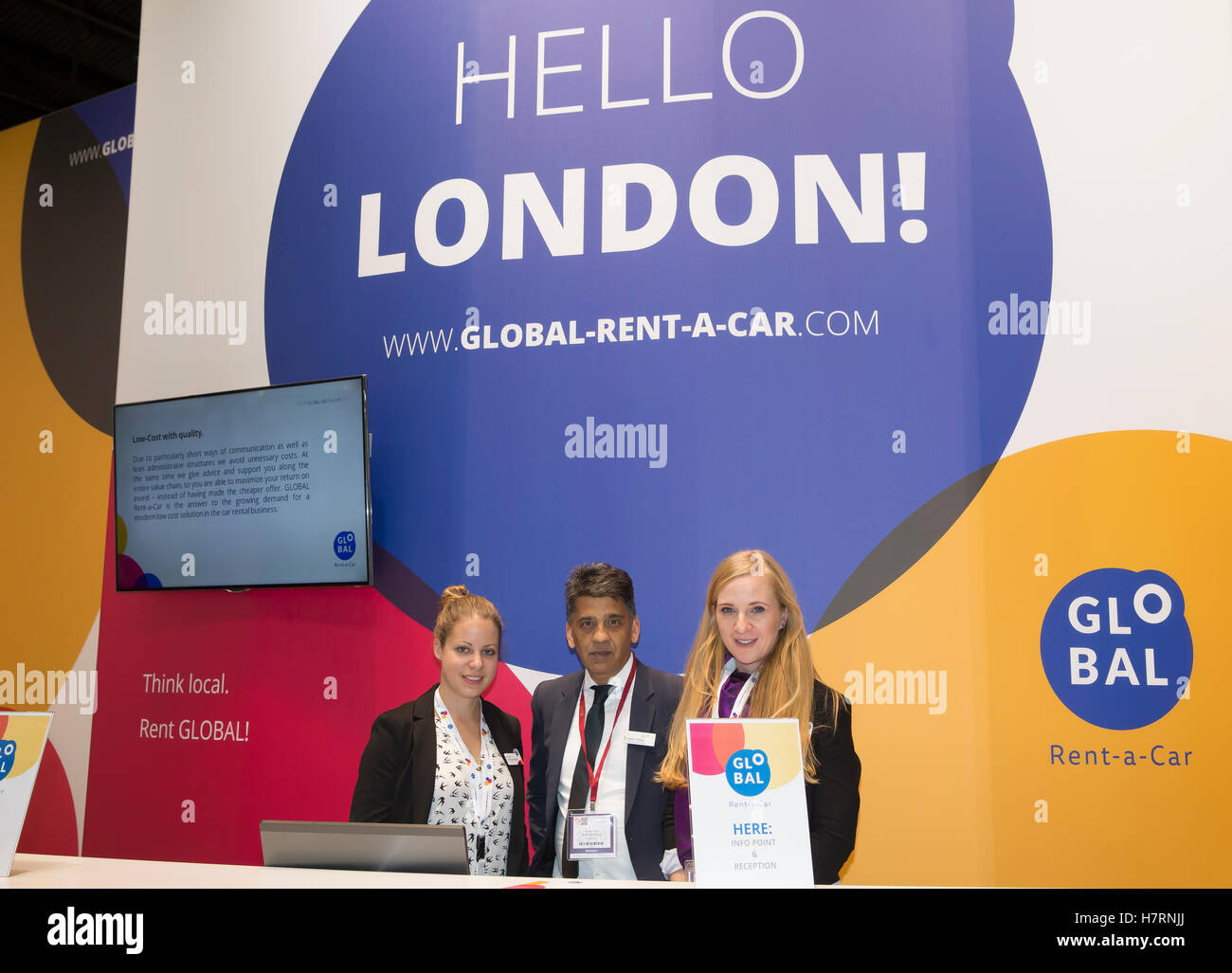 Excel London, UK. 7th Nov, 2016. World Travel Market London takes place ...