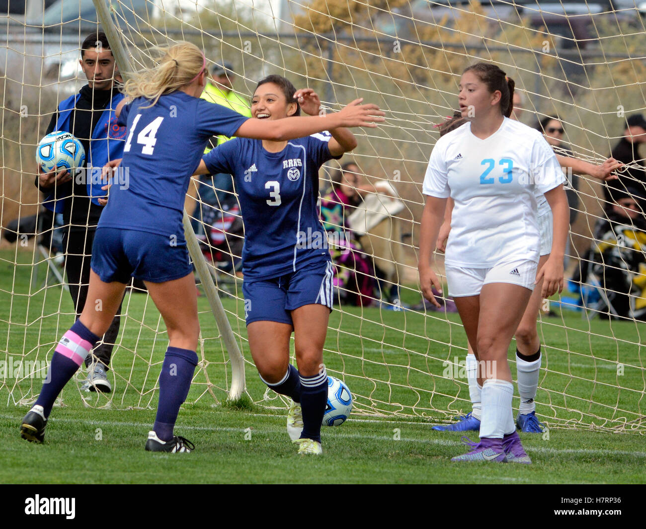 November 3, 2016 - Albuquerque, NM, U.S. - Rio Rancho's #3 Leilani ...