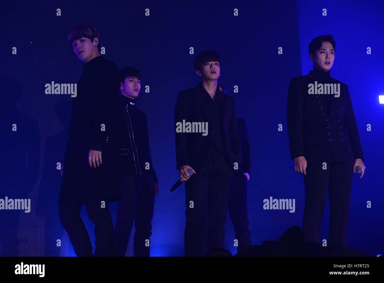 Seoul, Korea. 07th Nov, 2016. B.A.P hold showcase to promote their ...