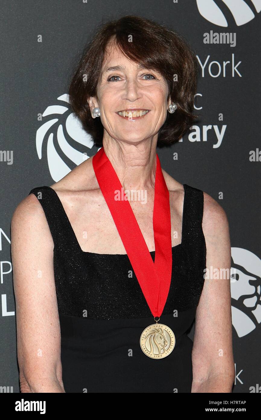 New York, NY, USA. 7th Nov, 2016. Roxana Robinson at the 2016 Library ...
