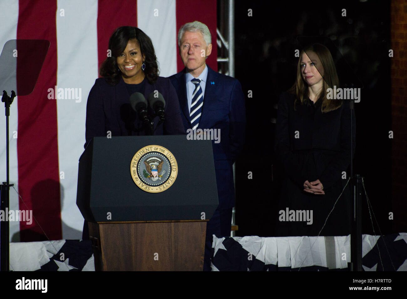 Michelle obama 2016 hi-res stock photography and images - Alamy