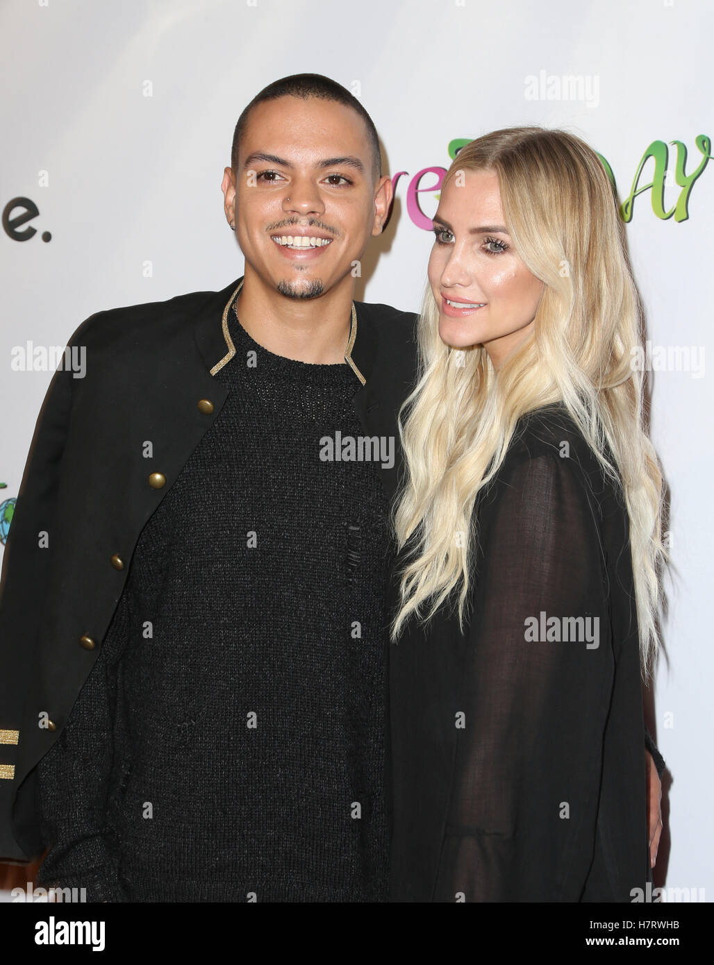 Hollywood, CA. 07th Nov, 2016. Evan Ross, Ashlee Simpson at Premiere Of ...