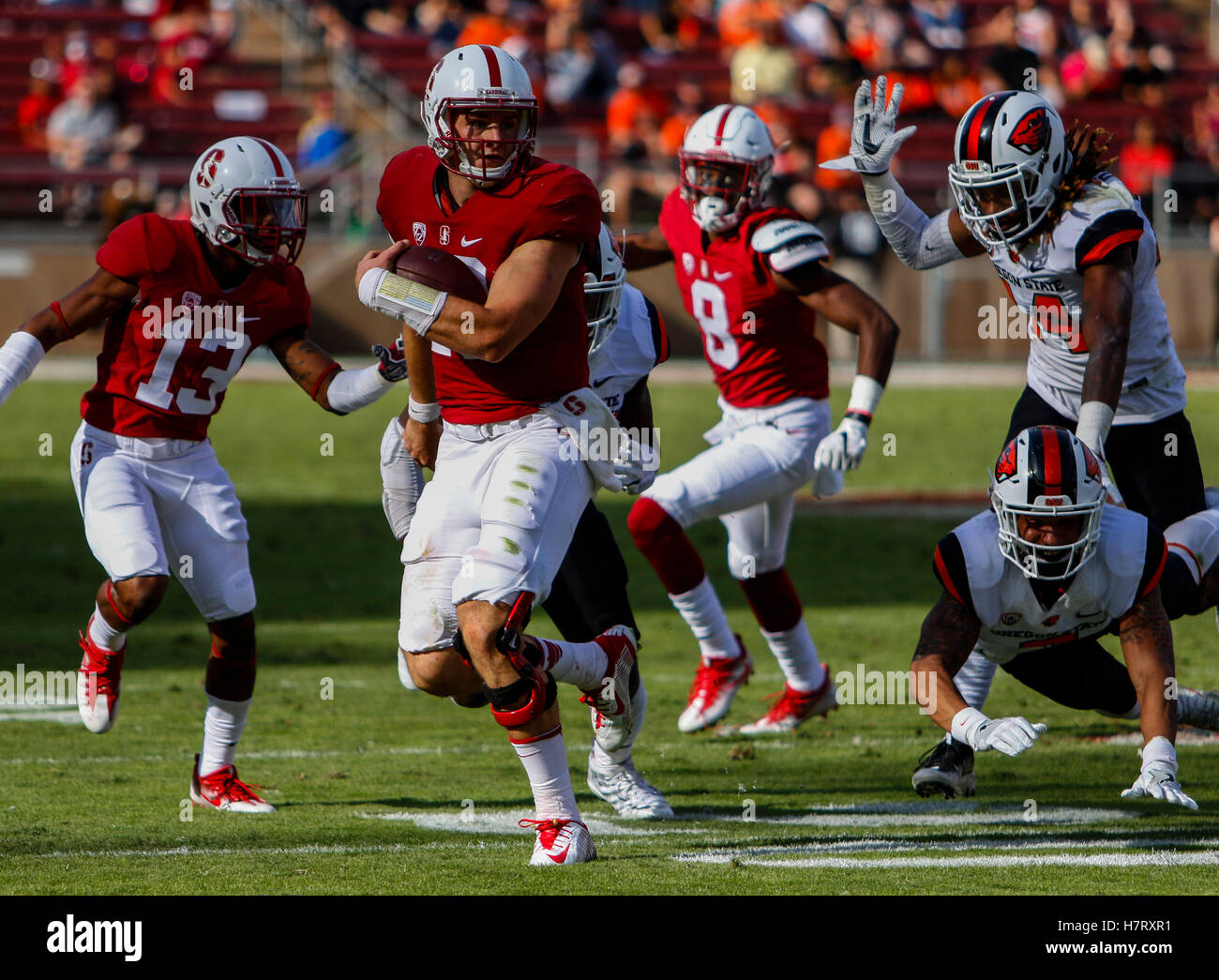 Palo Alto, California, USA. 5th Nov, 2016. Stanford Quarterback Keller ...