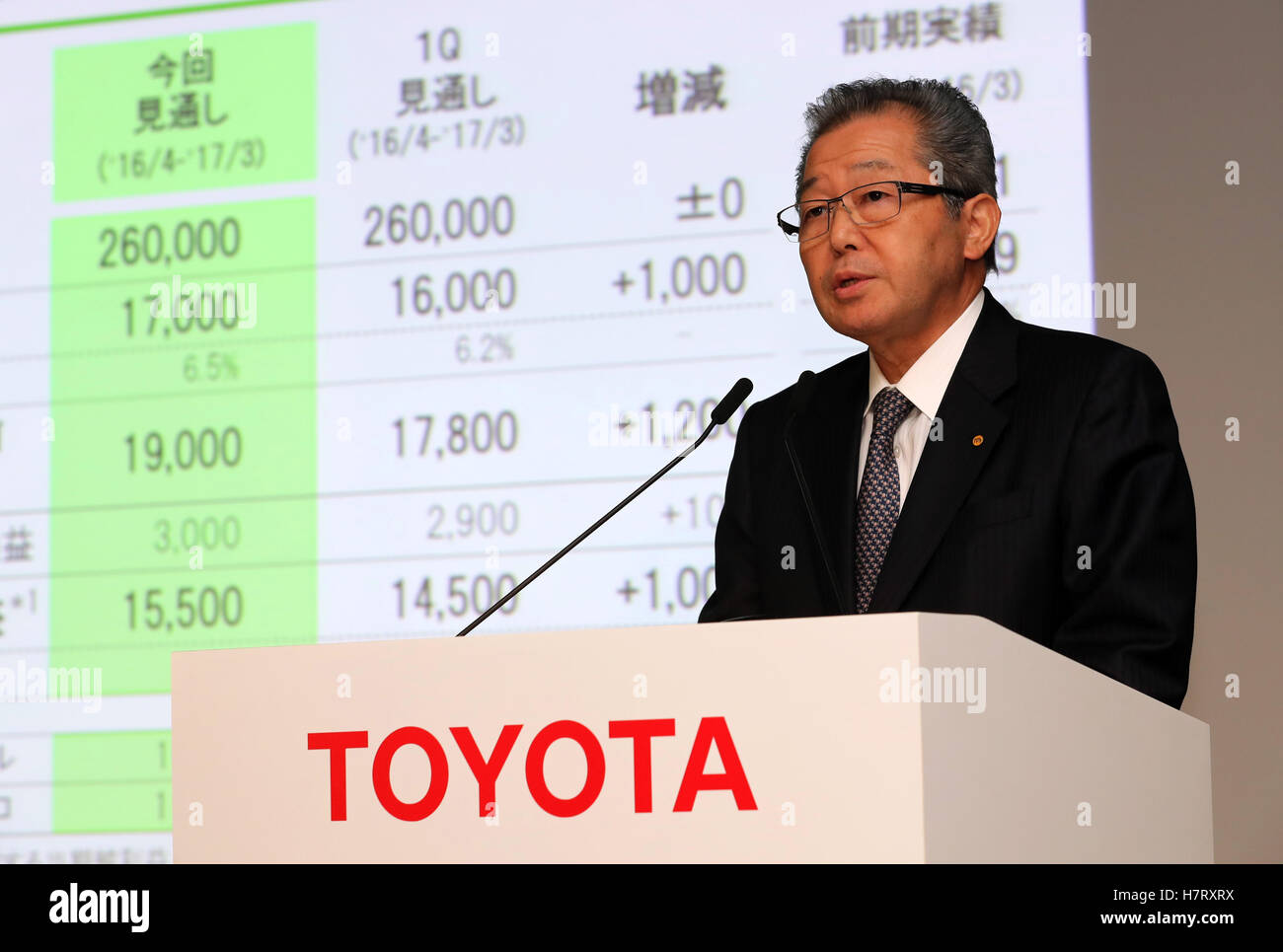 Toyota japan 2016 executive hi-res stock photography and images - Alamy