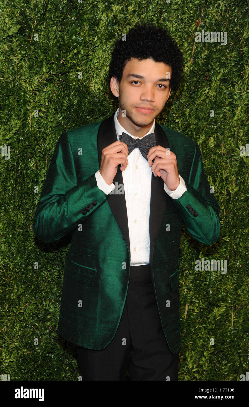 New York, NY, USA. 07th Nov, 2016. Justice Smith attends 13th Annual ...