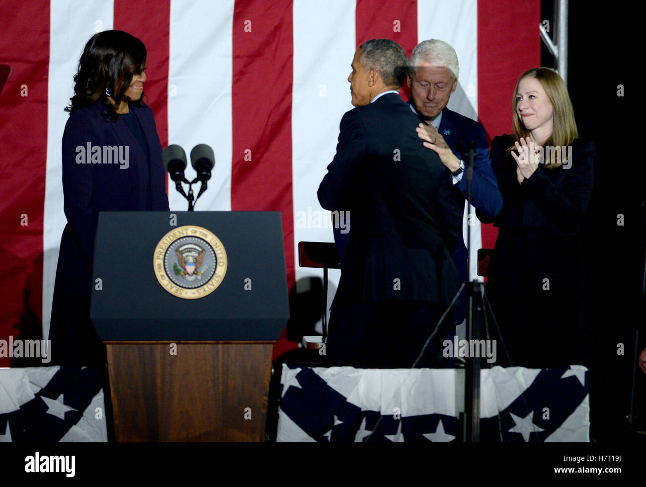Michelle obama hillary clinton hi-res stock photography and images - Alamy