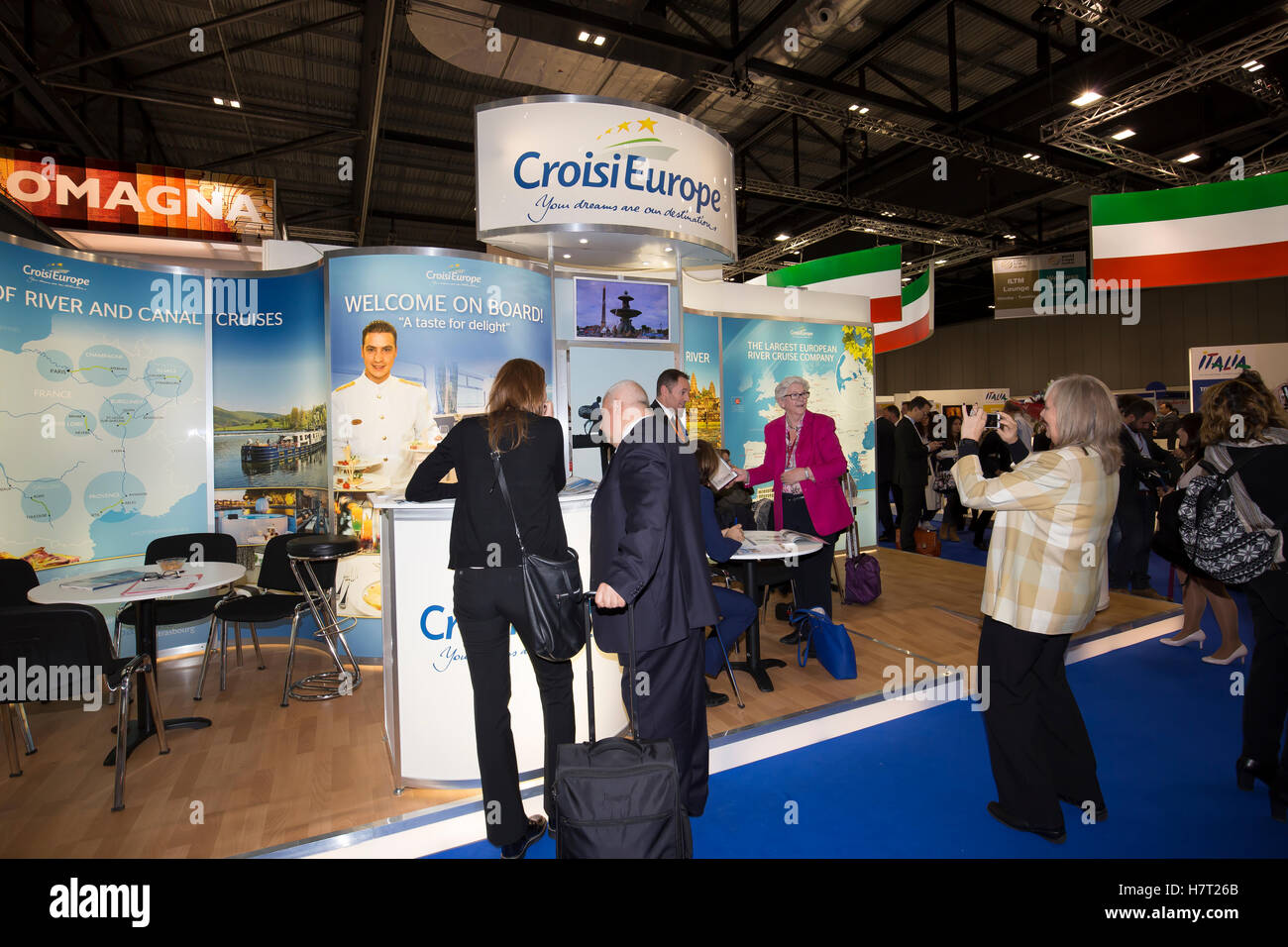 Excel London, UK. 8th Nov, 2016. World Travel Market London takes place ...