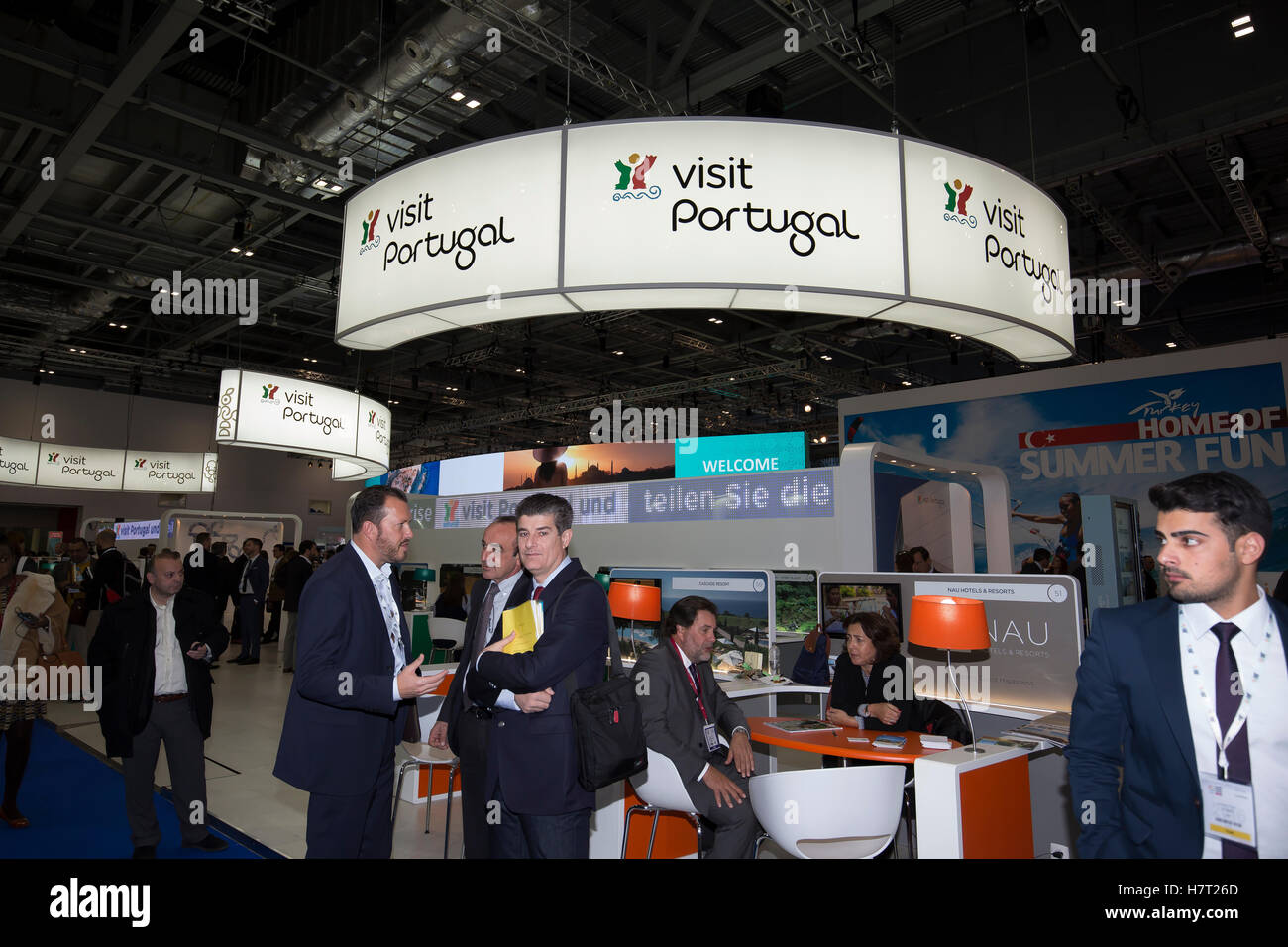 Excel London, UK. 8th Nov, 2016. World Travel Market London takes place ...