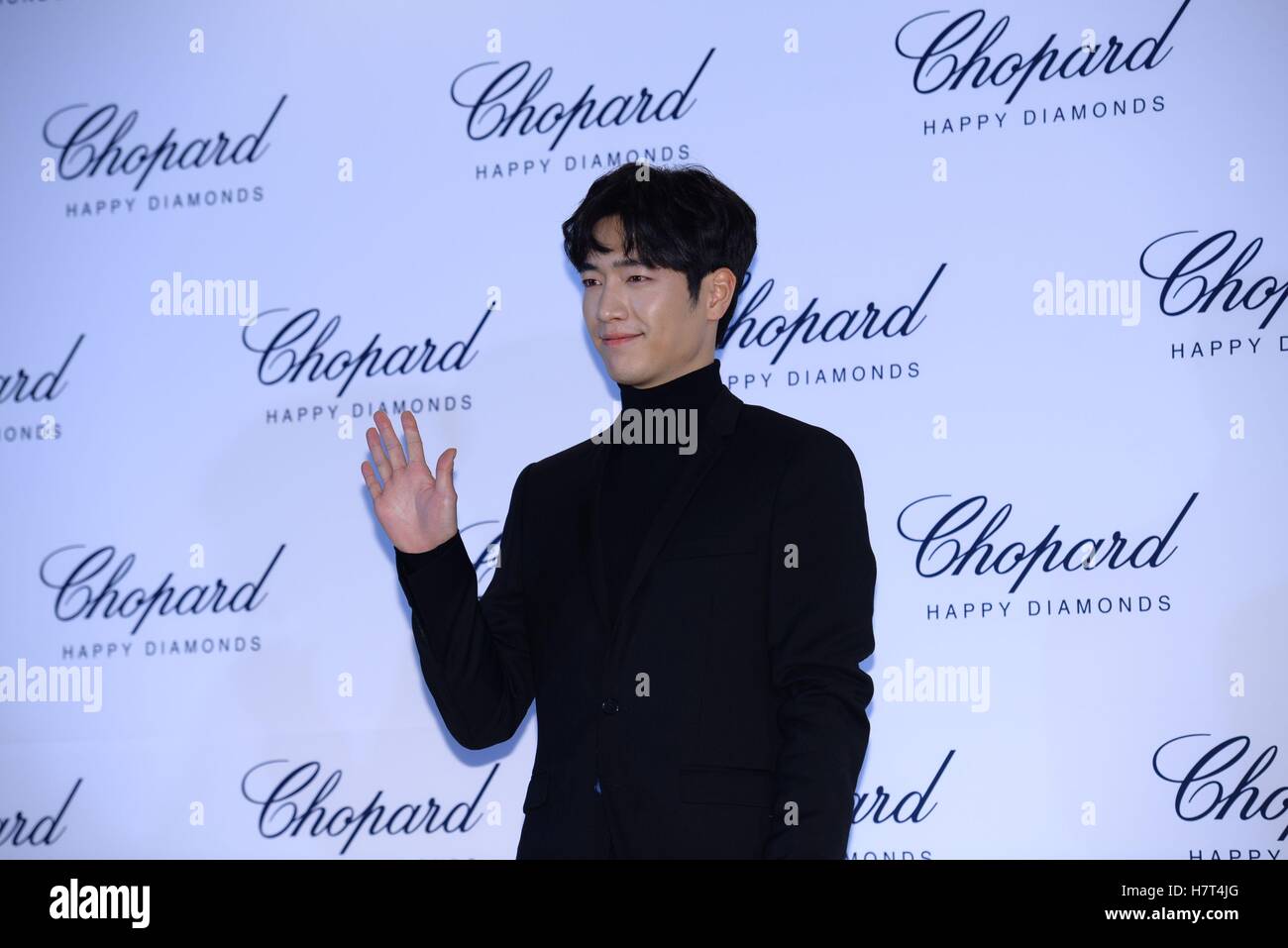 Seoul, Korea. 08th Nov, 2016. Son Tae-Yeong and Kang-joon Seo attend ...