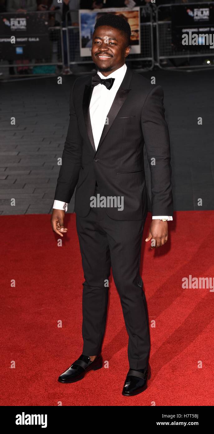 uLondon, UK. Merveille Lukeba at the Premiere of A United Kingdom - the ...