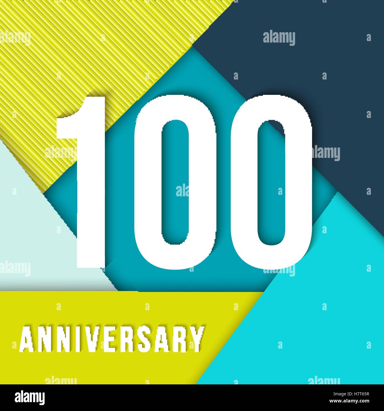 100 years typography hi-res stock photography and images - Alamy