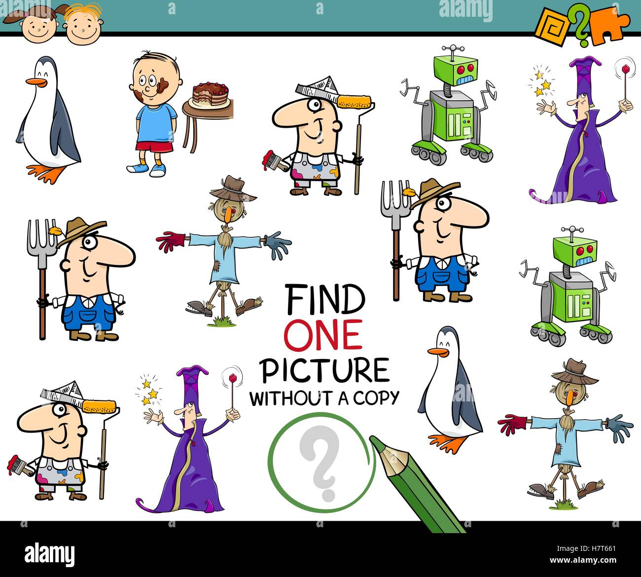 Educational test Stock Vector Images - Alamy