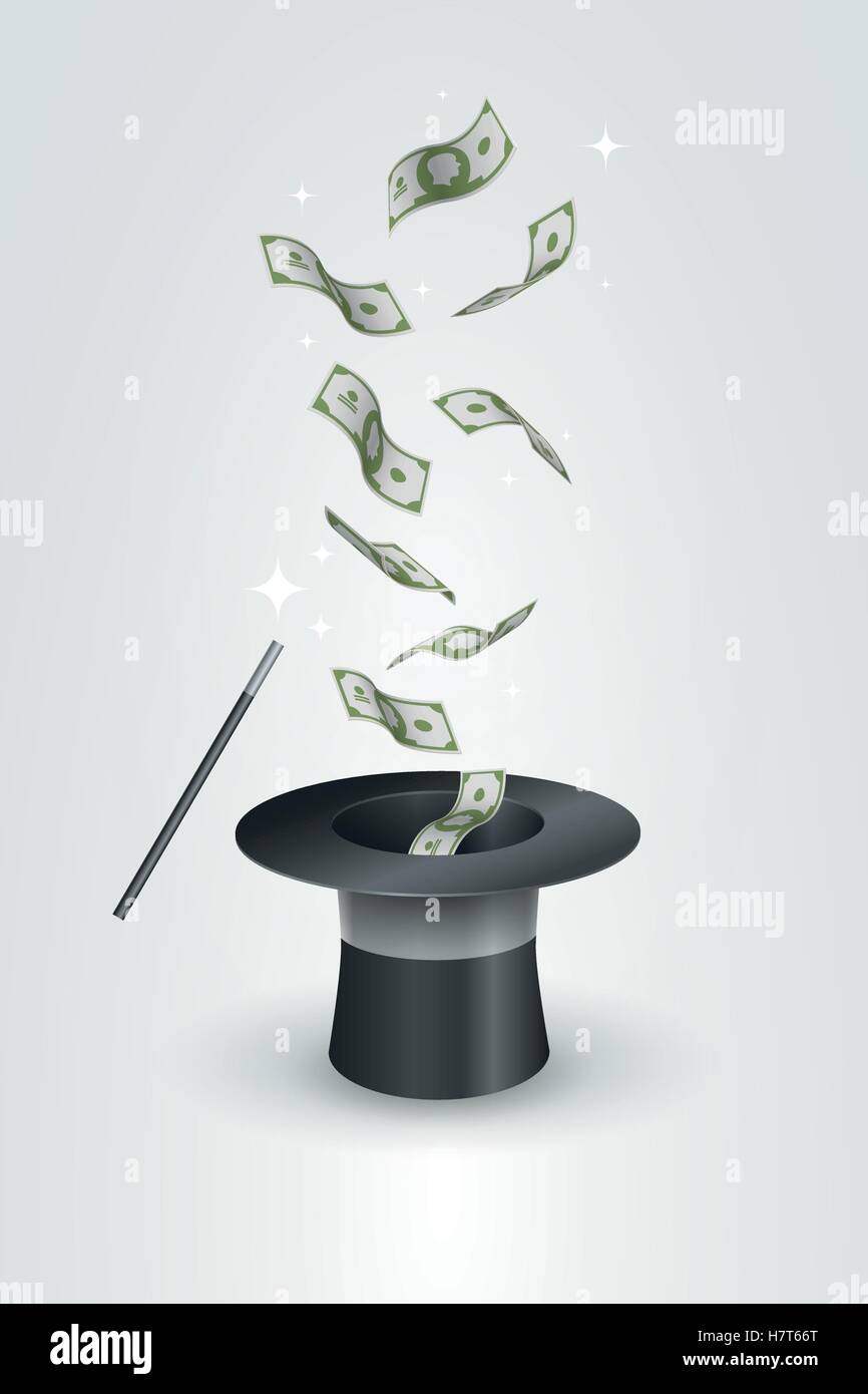 Magic money wand hi-res stock photography and images - Alamy