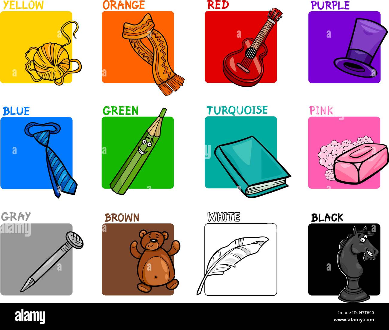 primary colors educational set Stock Vector Image & Art - Alamy