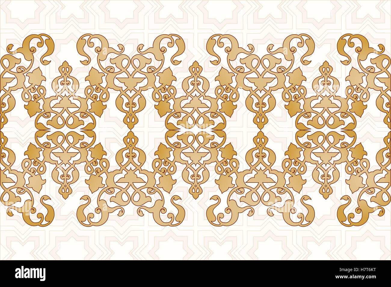 Antique Ottoman borders and frames series fifty eight Stock Vector ...