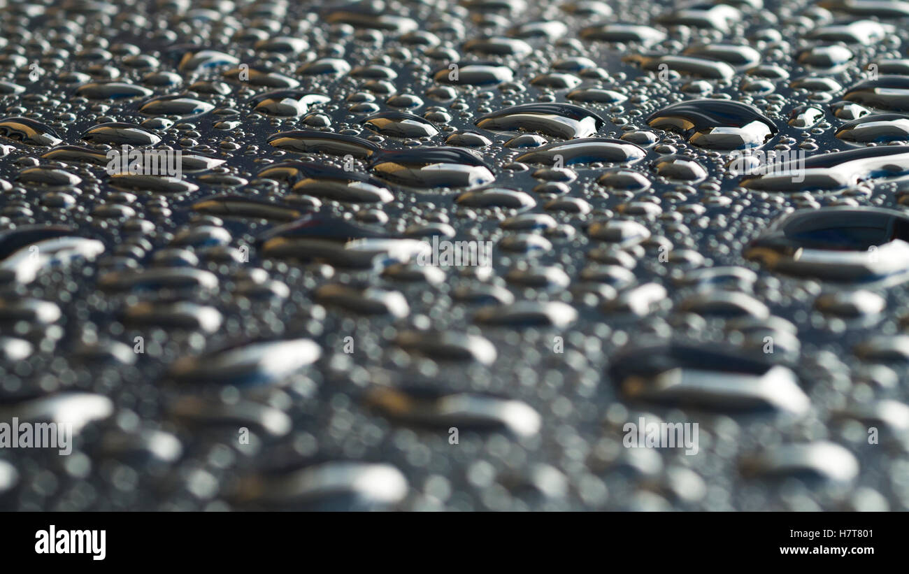 Water Droplets, Abstract Background Stock Photo - Alamy