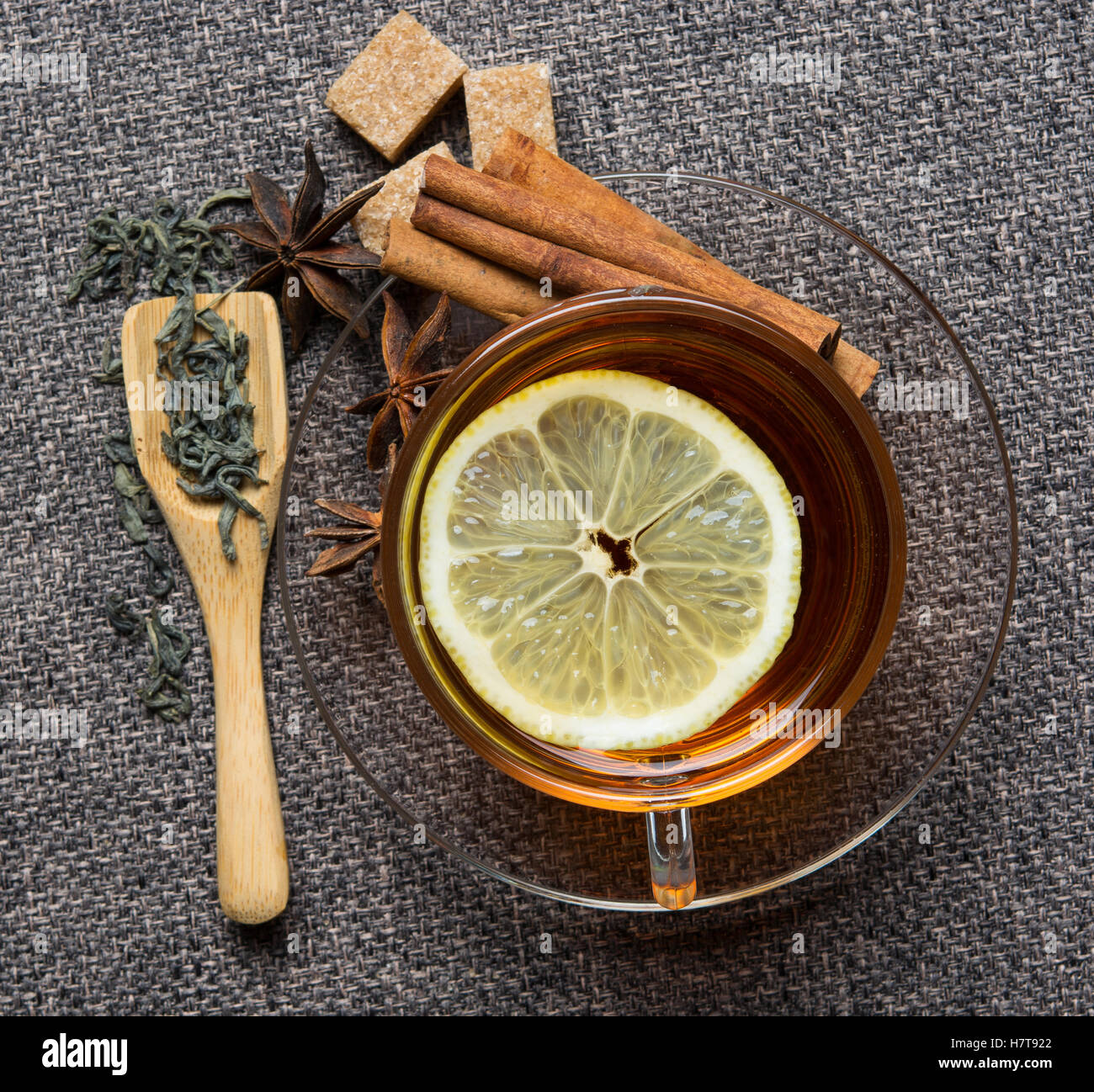 tea with fresh lemon Stock Photo - Alamy