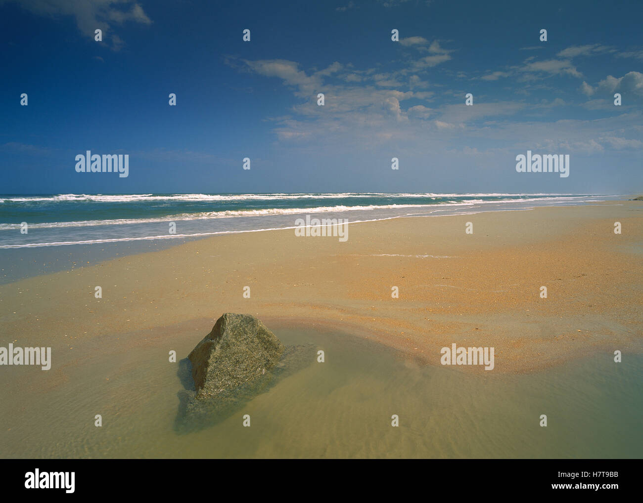 Matanzas Beach near Summer Haven, Florida Stock Photo - Alamy