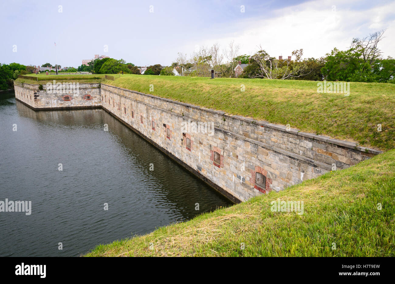 Fort Monroe National Monument Stock Photo - Alamy