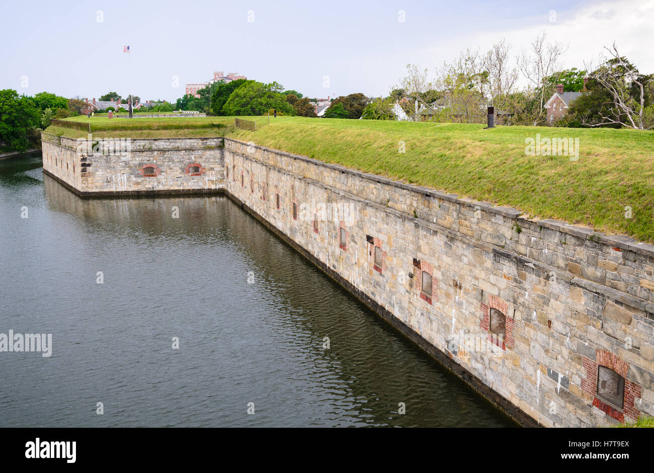 Fort Monroe National Monument Stock Photo - Alamy
