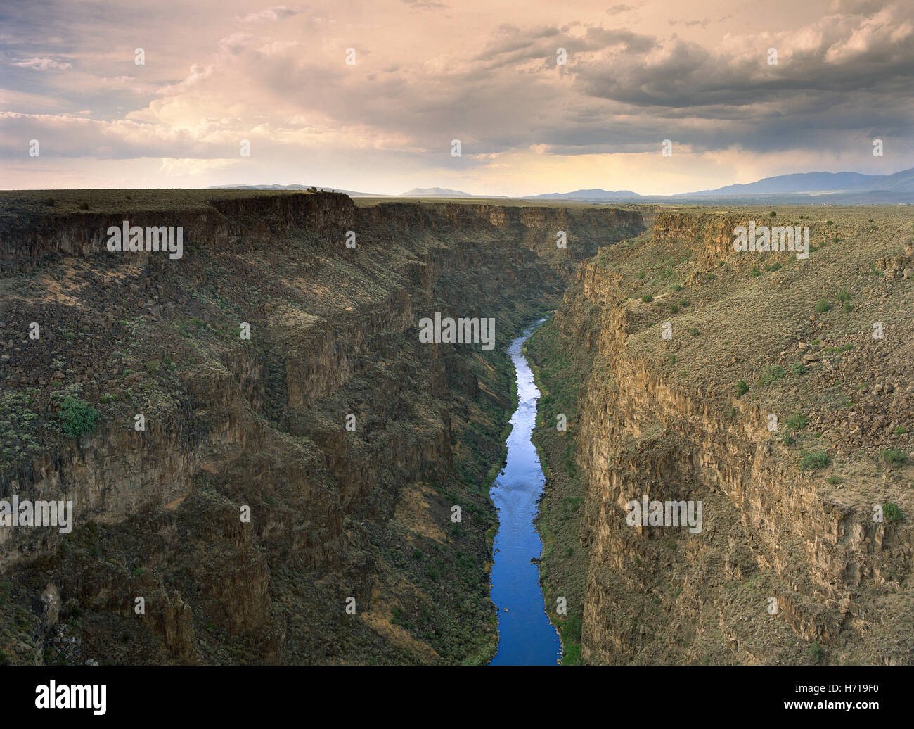 Rio Grande Gorge near Taos, New Mexico Stock Photo - Alamy