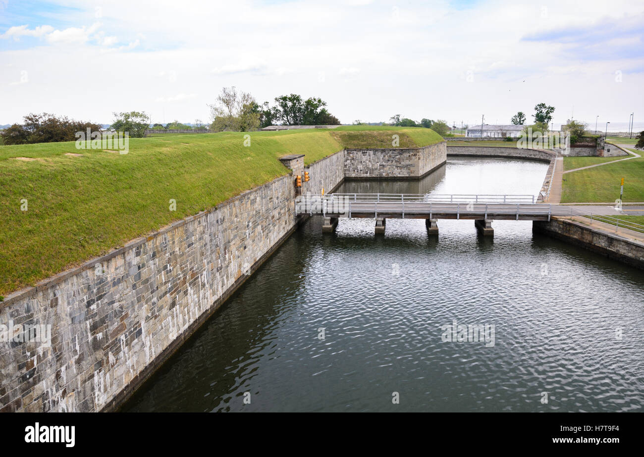 Fort Monroe National Monument Stock Photo - Alamy