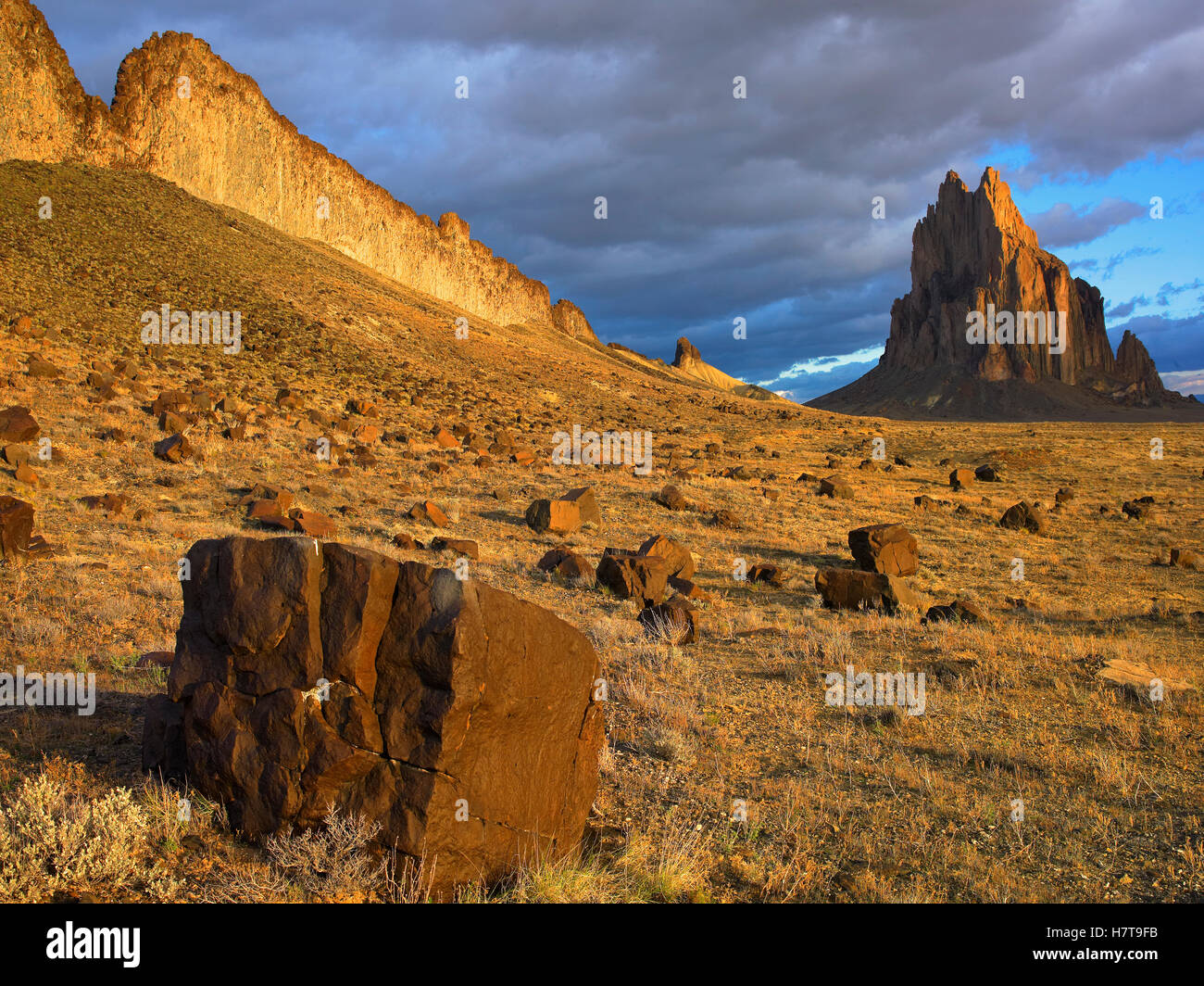 Basalt core of extinct volcano High Resolution Stock Photography and ...