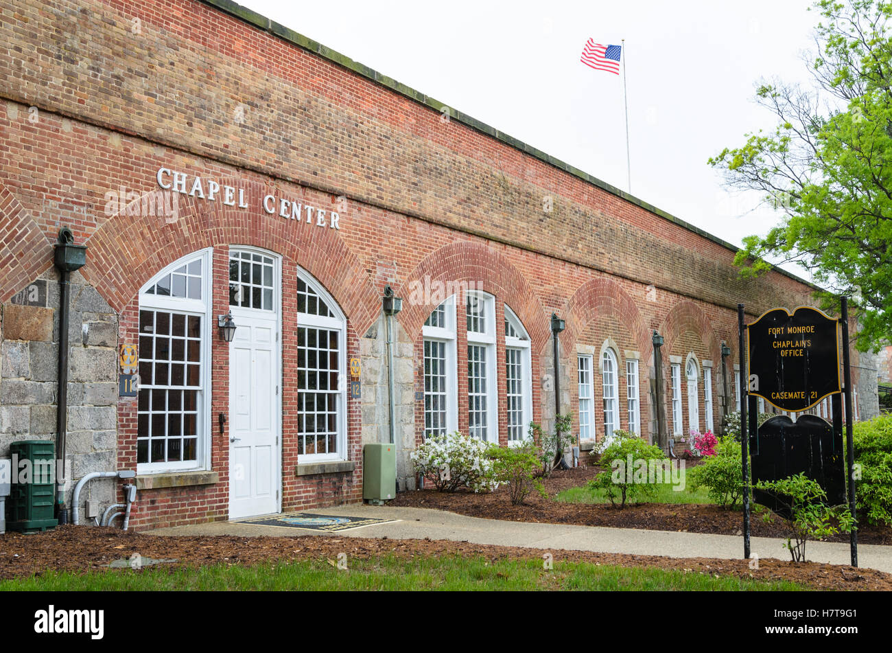 Fort Monroe National Monument Stock Photo - Alamy