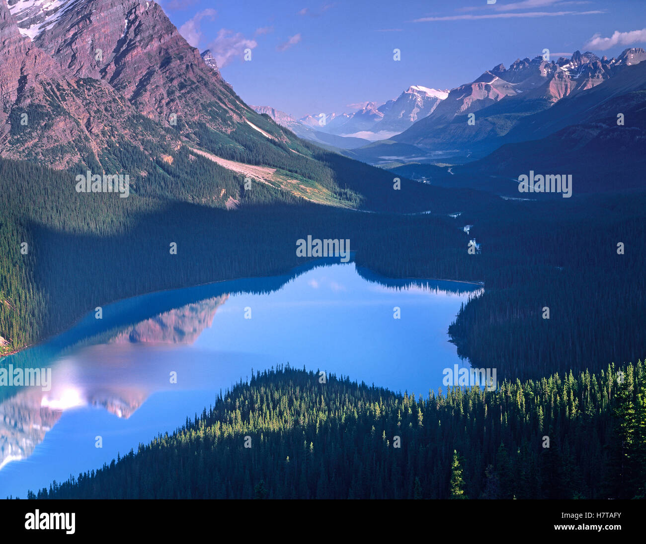 Mount Patterson at Peyto Lake, Banff National Park, Alberta, Canada ...