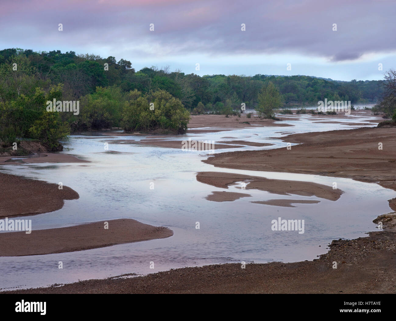 Sandy Creek near Llano, Hill Country, Texas Stock Photo - Alamy