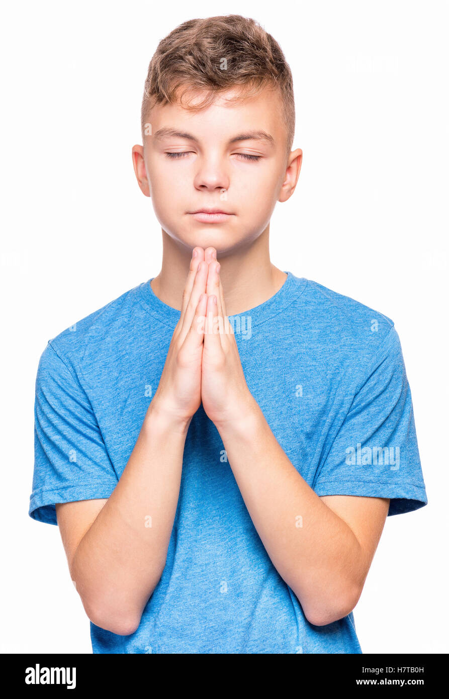 Catholic teen boy hi-res stock photography and images - Alamy