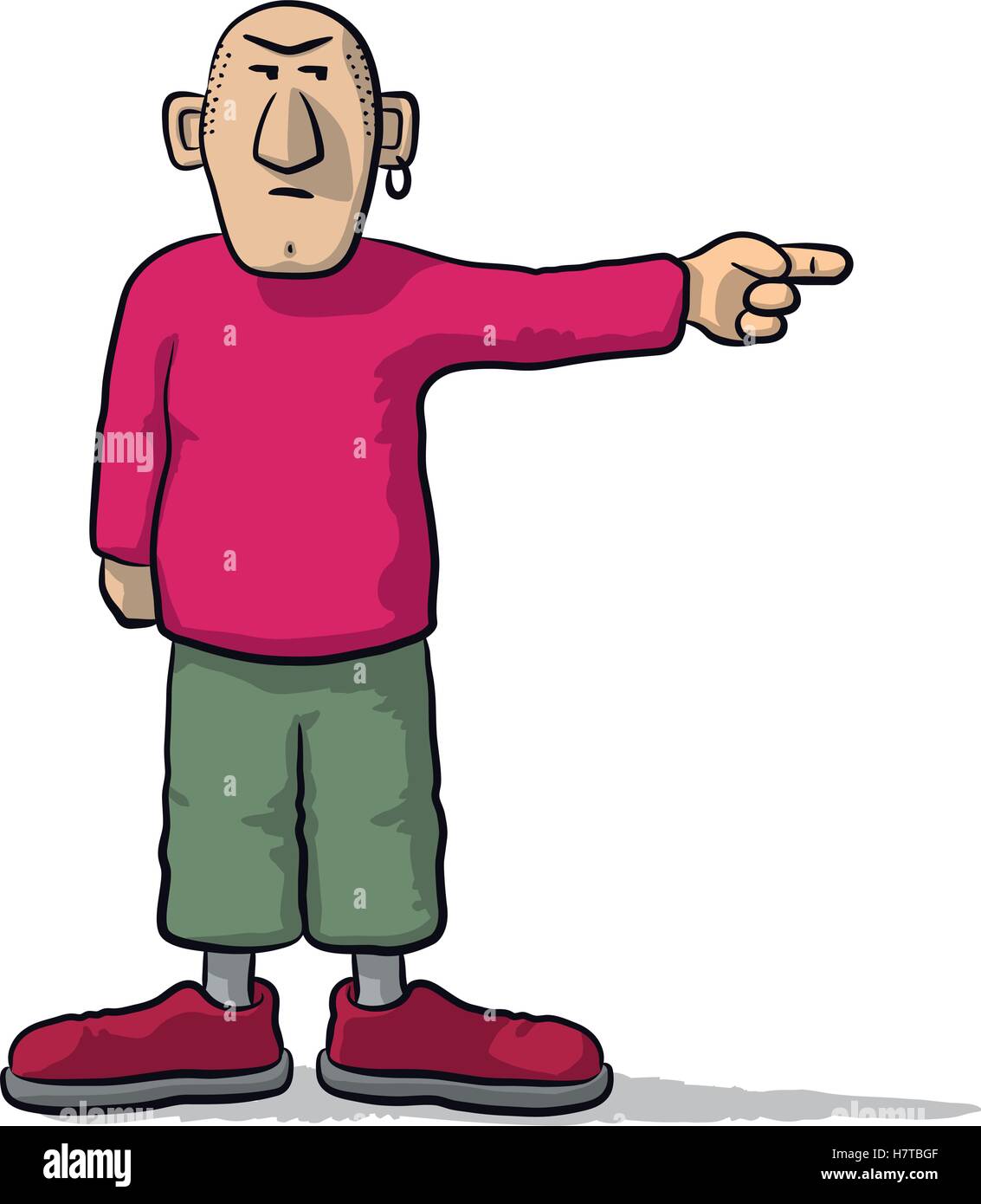 Suspicious people Stock Vector Images - Alamy