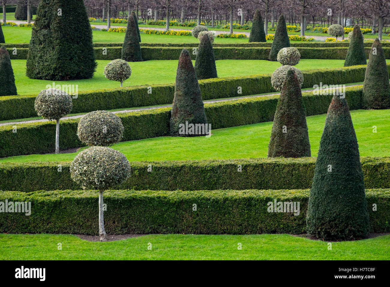 Gardens of the IMMA, Museum of Modern Art Ireland; Dublin, Ireland ...