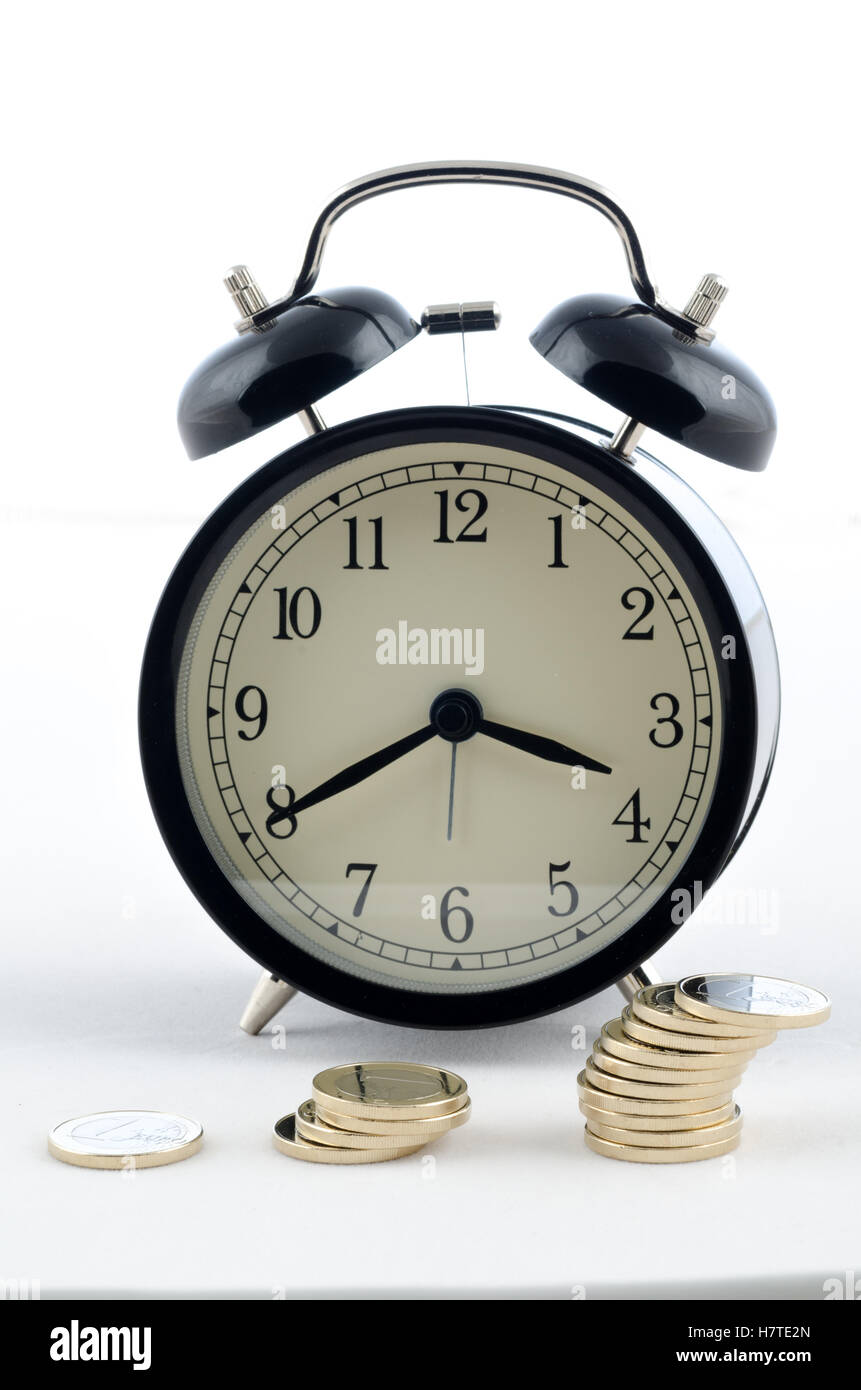 Time is money, a conceptual business shot Stock Photo - Alamy