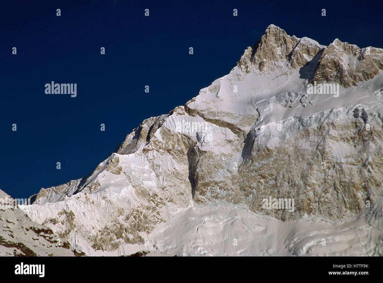 Kangchenjunga, Talung face from Dzong Ri, 8585 meters, most easterly of ...
