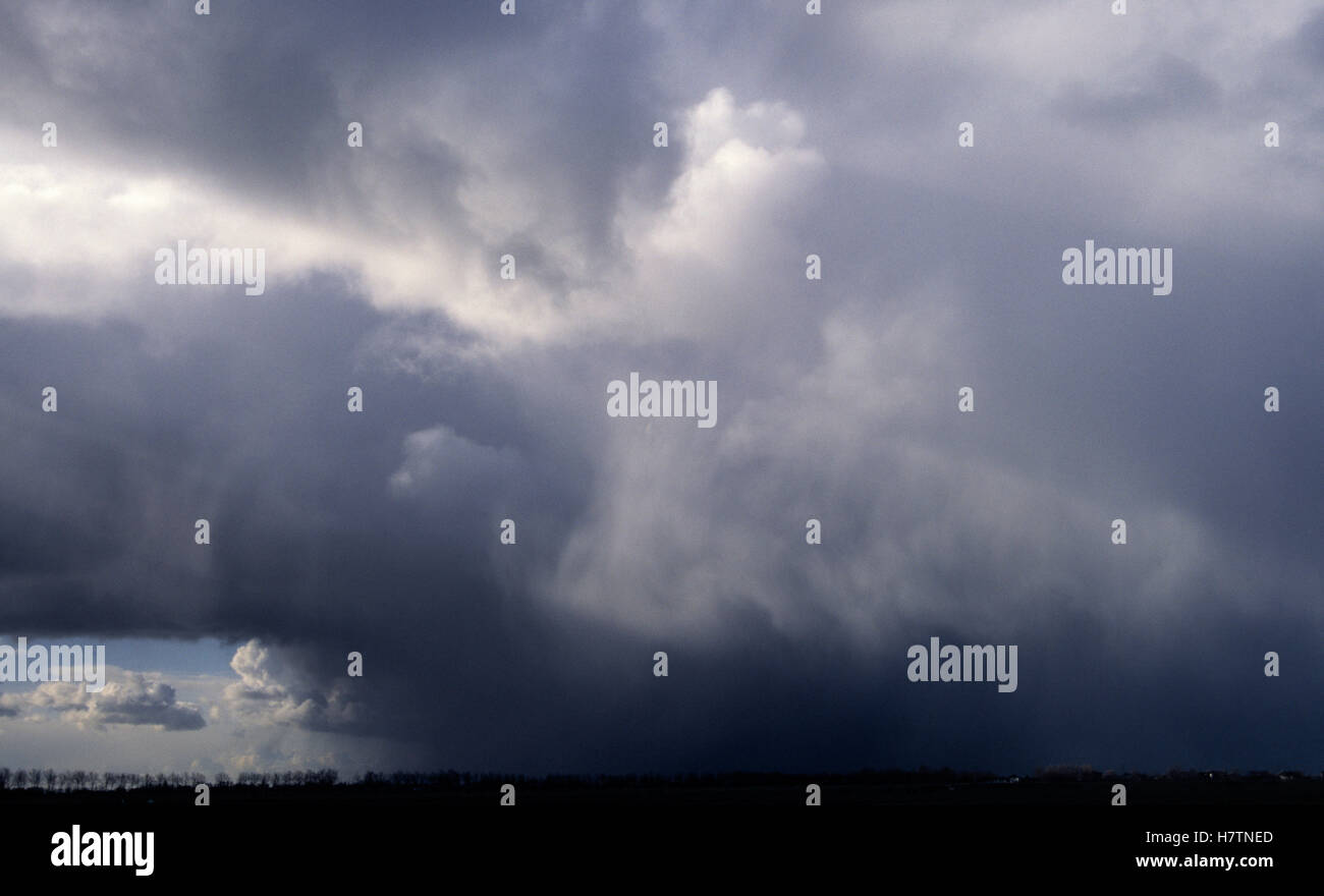 Storm clouds gathering, Europe Stock Photo - Alamy