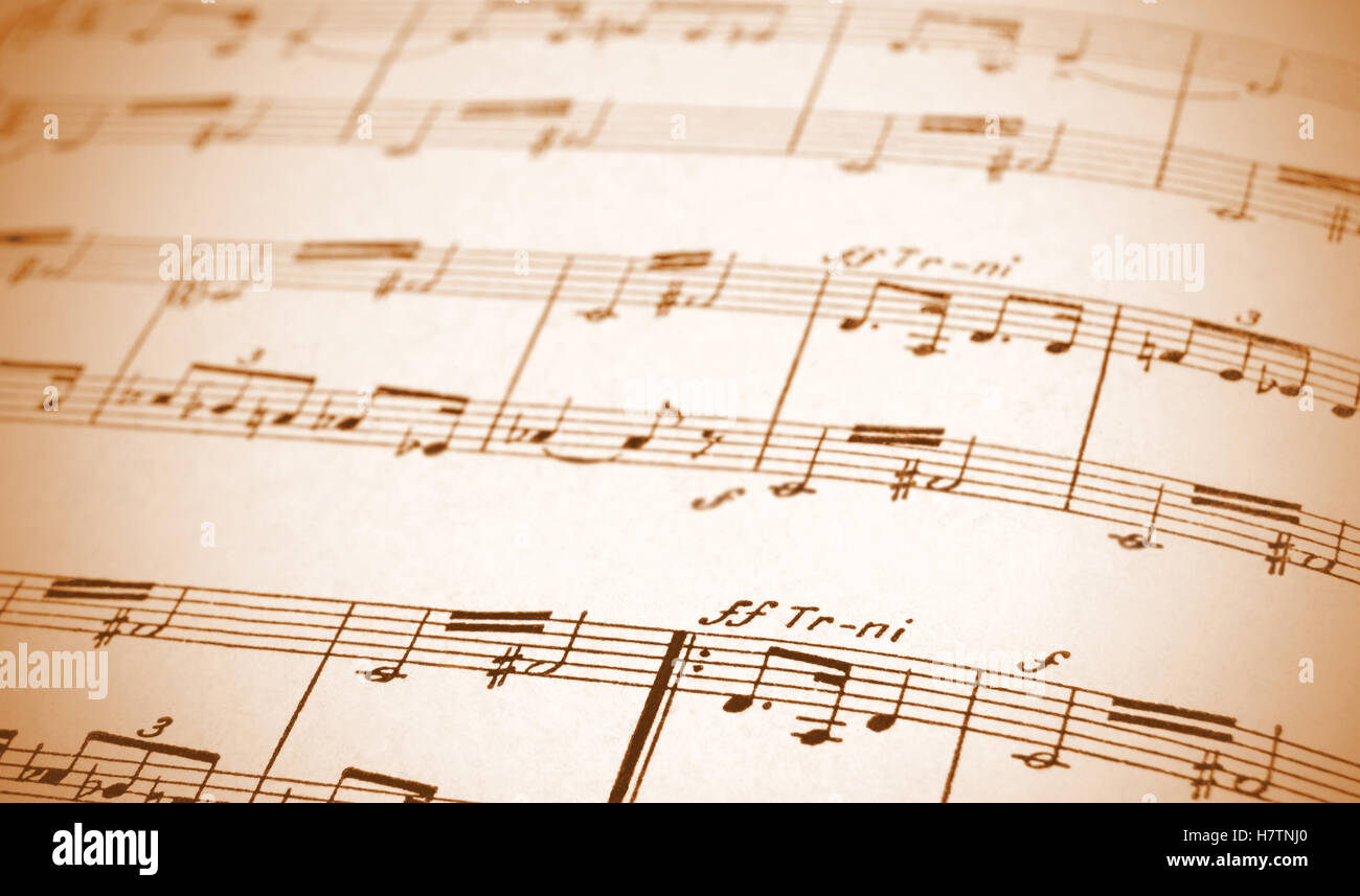 Music Notation Art High Resolution Stock Photography and Images - Alamy