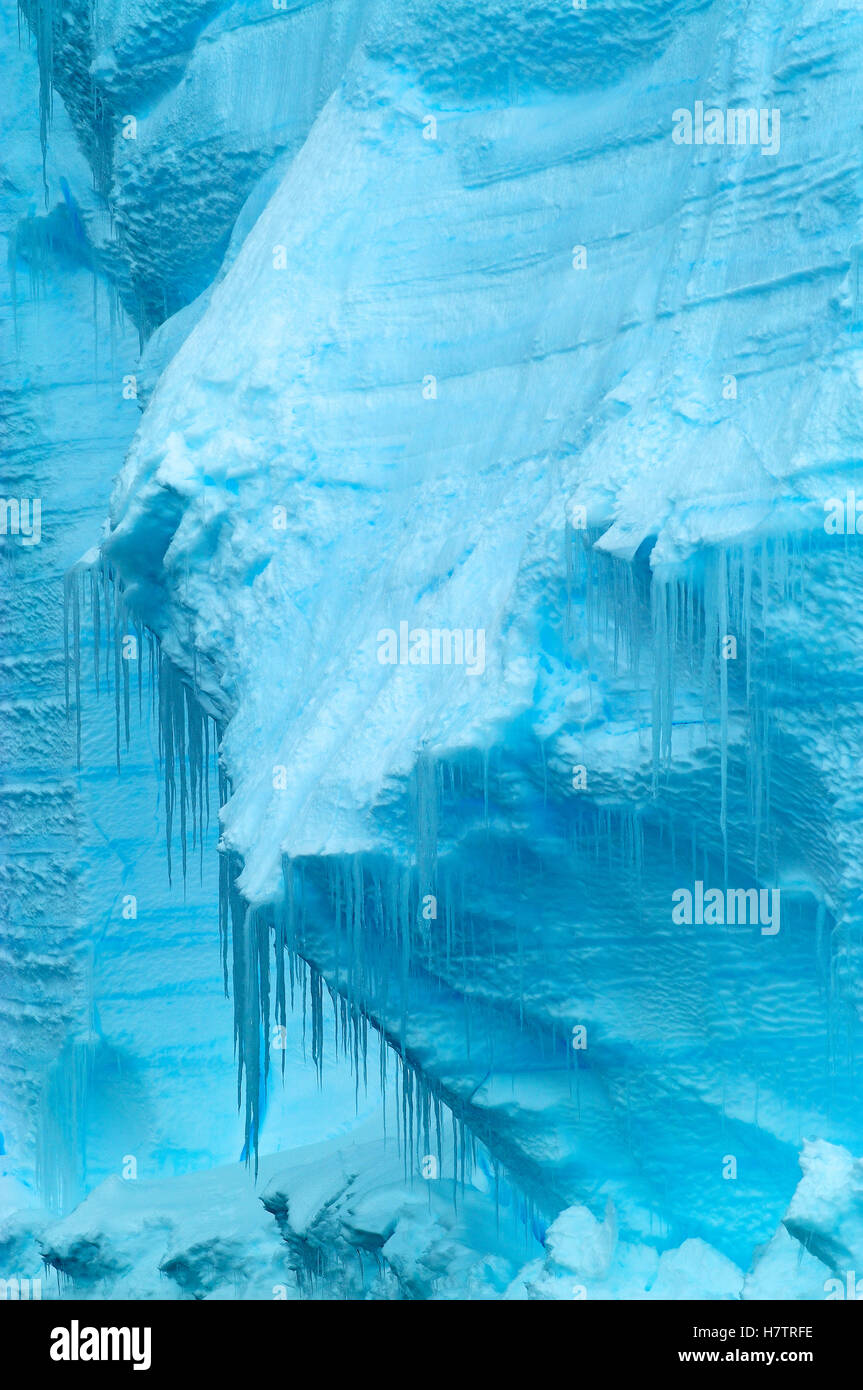 Iceberg and icicles, Antarctica Stock Photo - Alamy