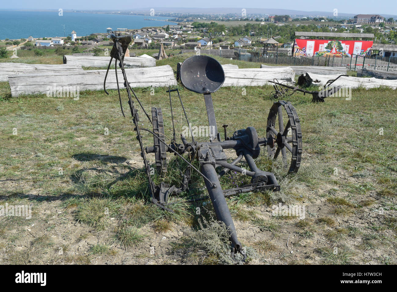 Exhibit old plow on hi-res stock photography and images - Alamy